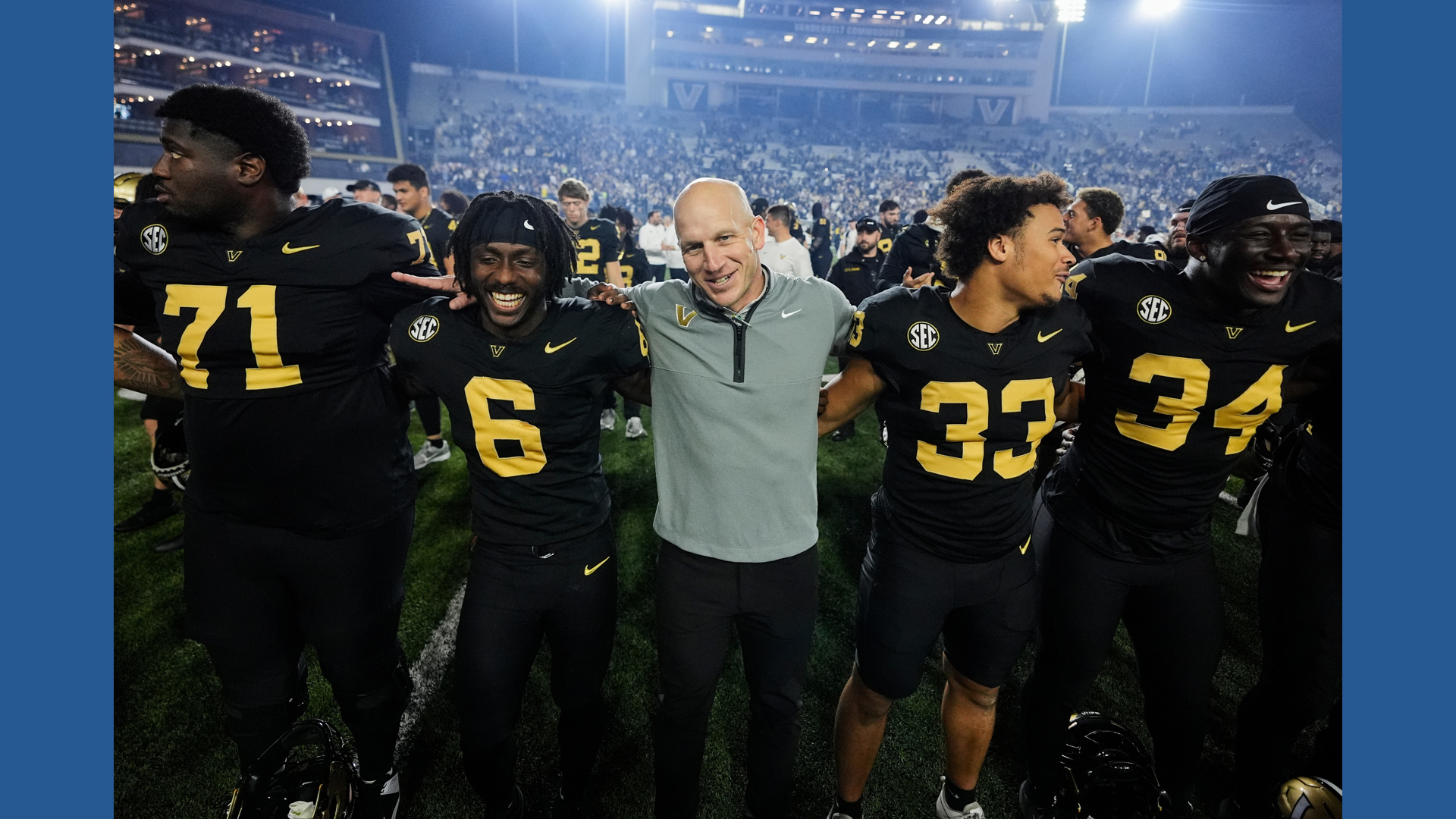 Vanderbilt extends coach Clark Lea's contract after historic season ...