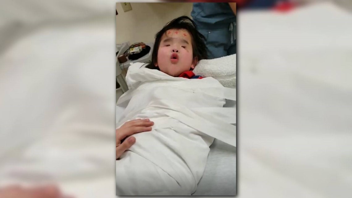 Singing helps girl born without eyes during hospital panic attack ...
