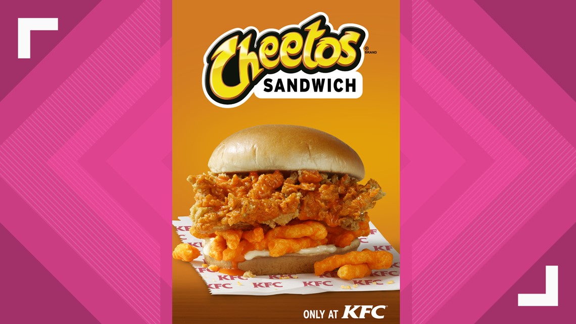 KFC Testing New Cheetos Chicken Sandwich in the Triad | wfmynews2.com