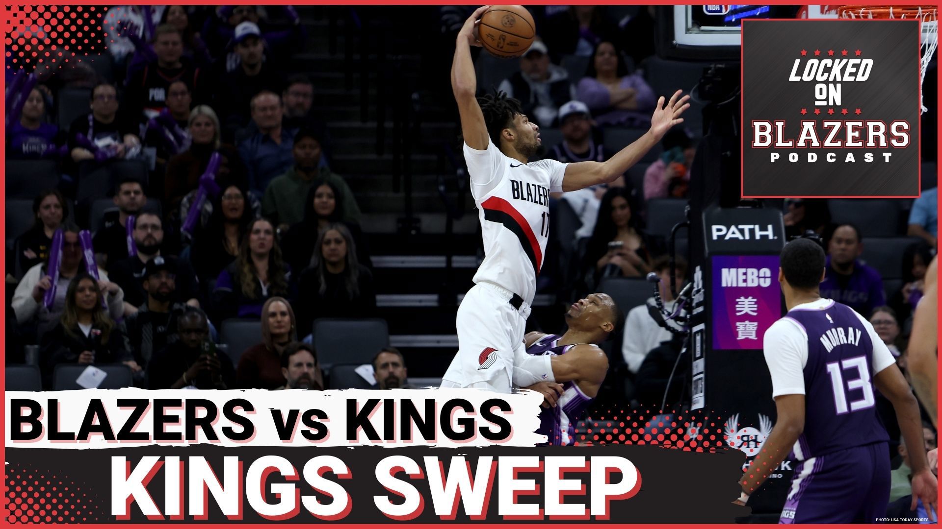 Trail Blazers Complete Sweep of Kings | Shaedon Sharpe Slams and Stays ...