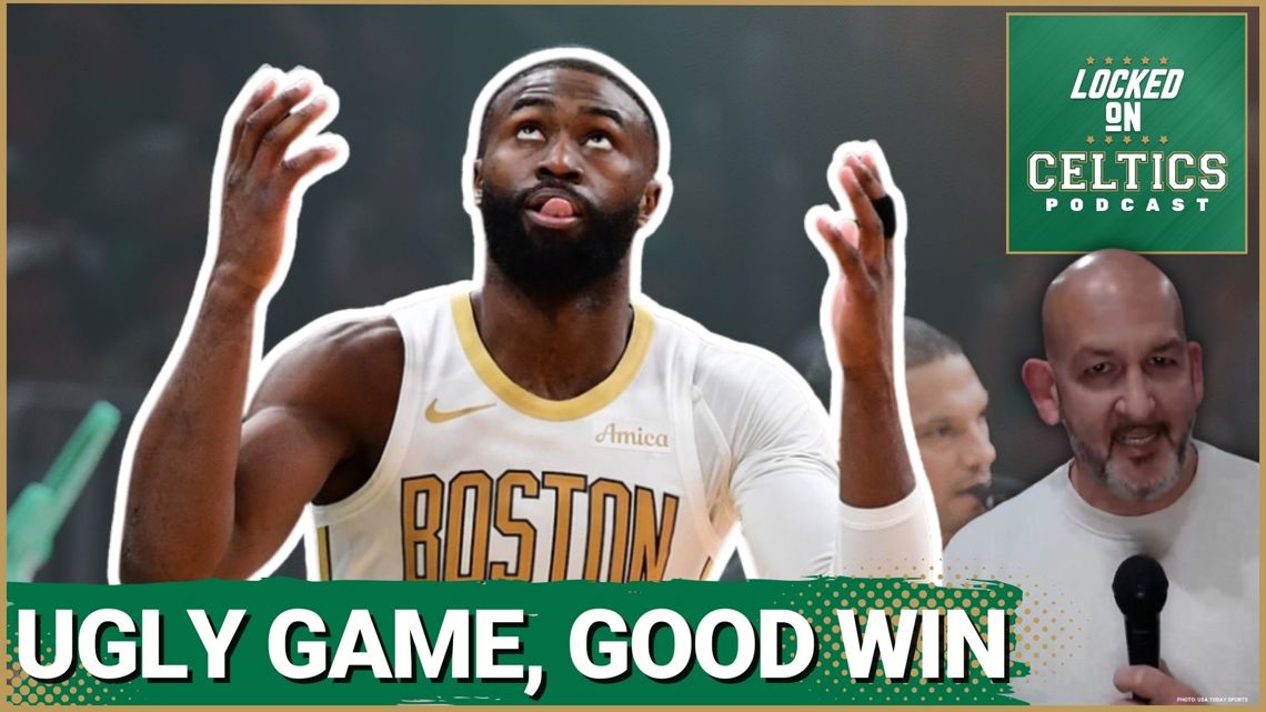 GRITTY: Boston Celtics GRIND Out Ugly Win | Anfernee Simons shows ...