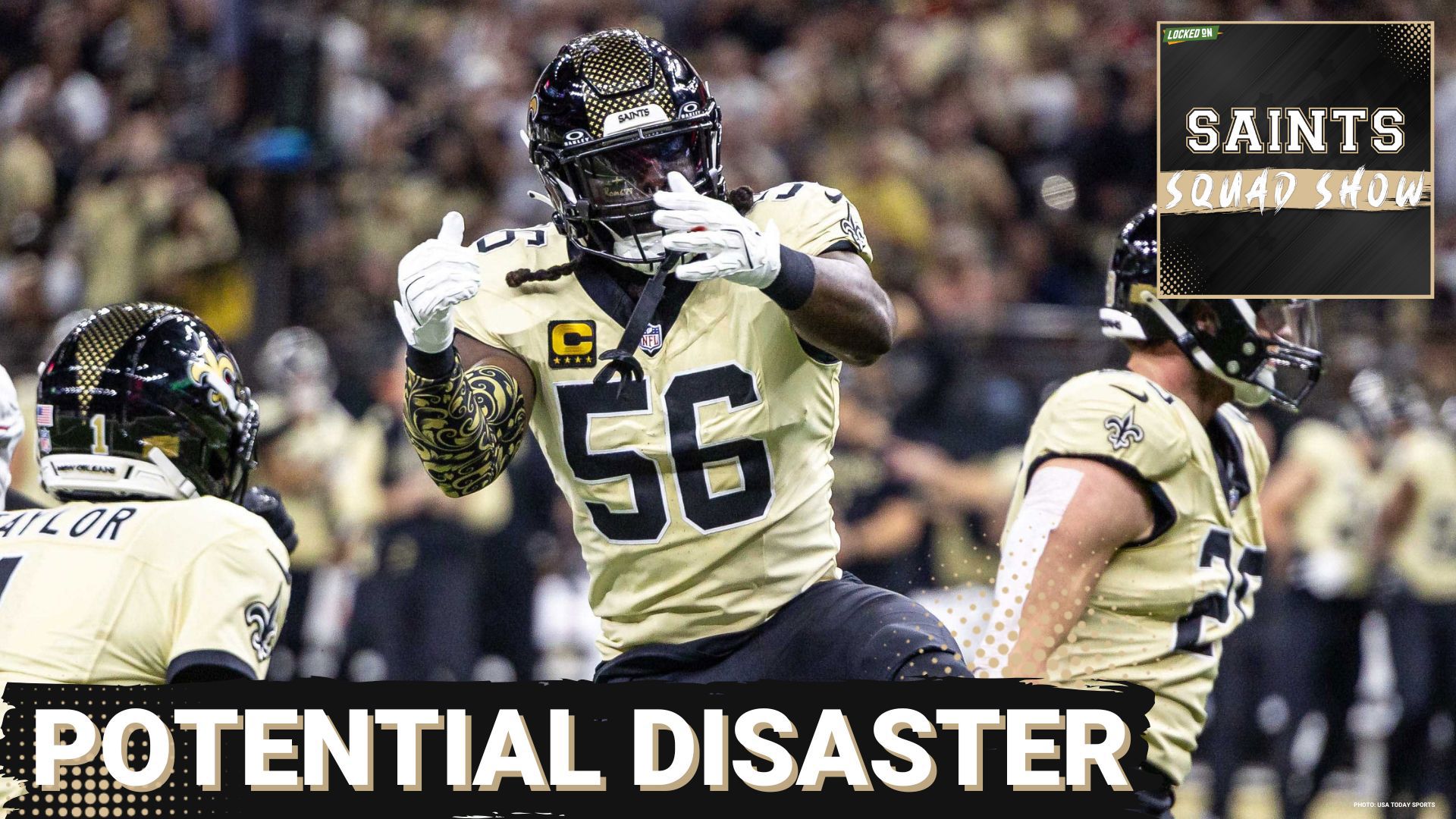 SAINTS SQUAD SHOW: Linebacker Becomes a MASSIVE Need if Demario Davis ...