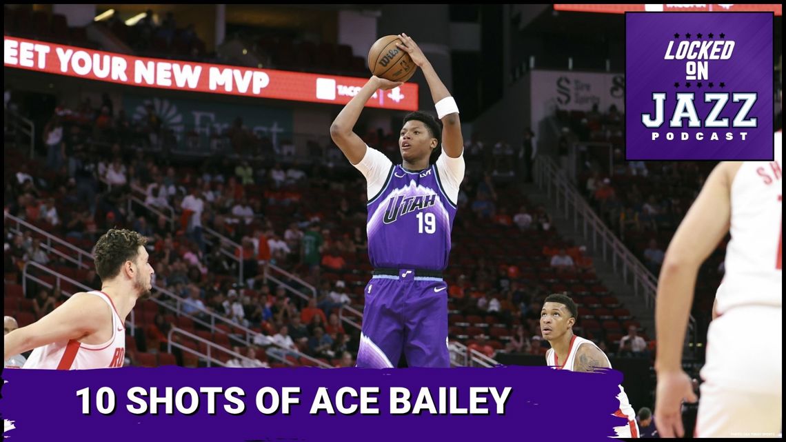 SHOCKWAVE: Ace Bailey’s STUNNING Footwork WOWS Utah Jazz Fans | Will ...