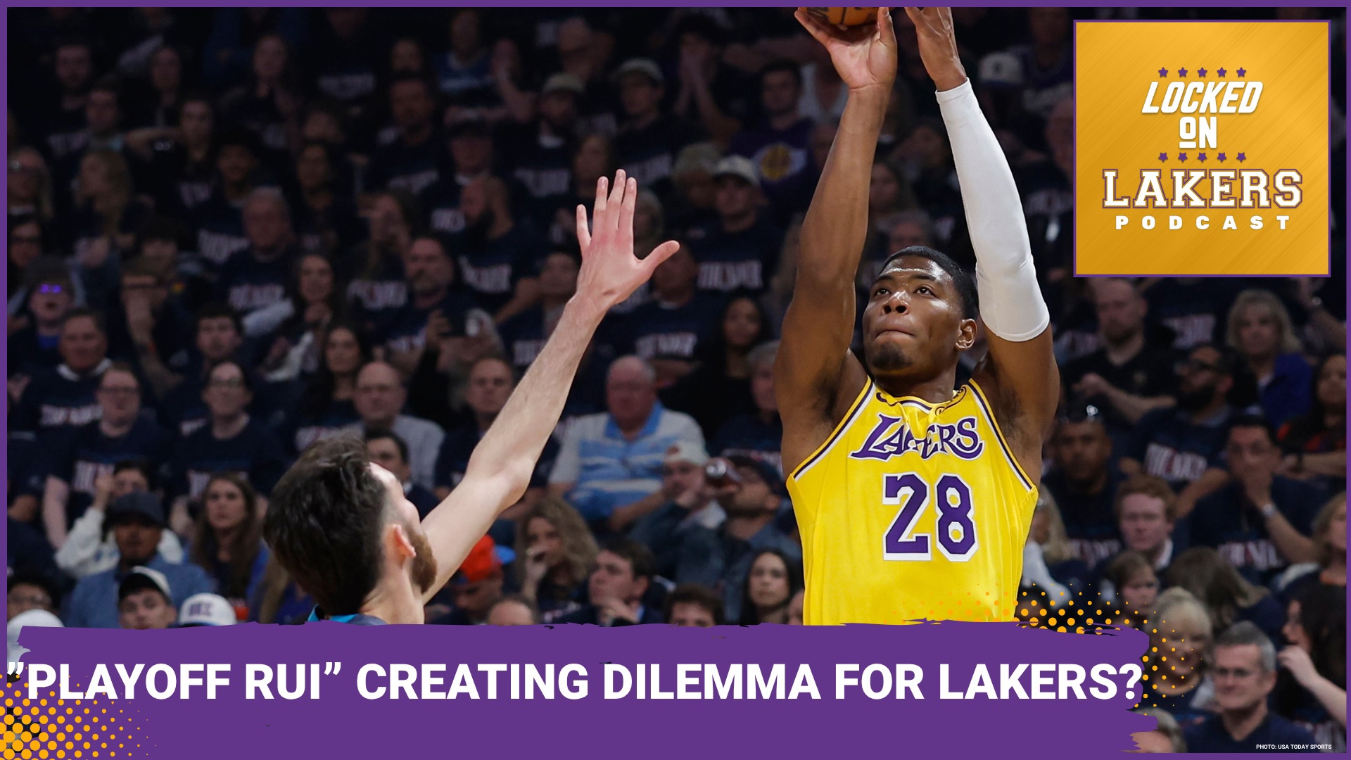 "Playoff Rui" REAL! Will Hachimura's HOT SHOOTING Keep Him in Lakers ...