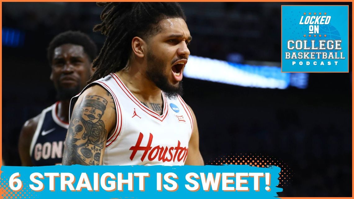 Houston Cougars SURVIVE FURIOUS Gonzaga Comeback | Coach Cal & Arkansas Calm the (Red) Storm ...