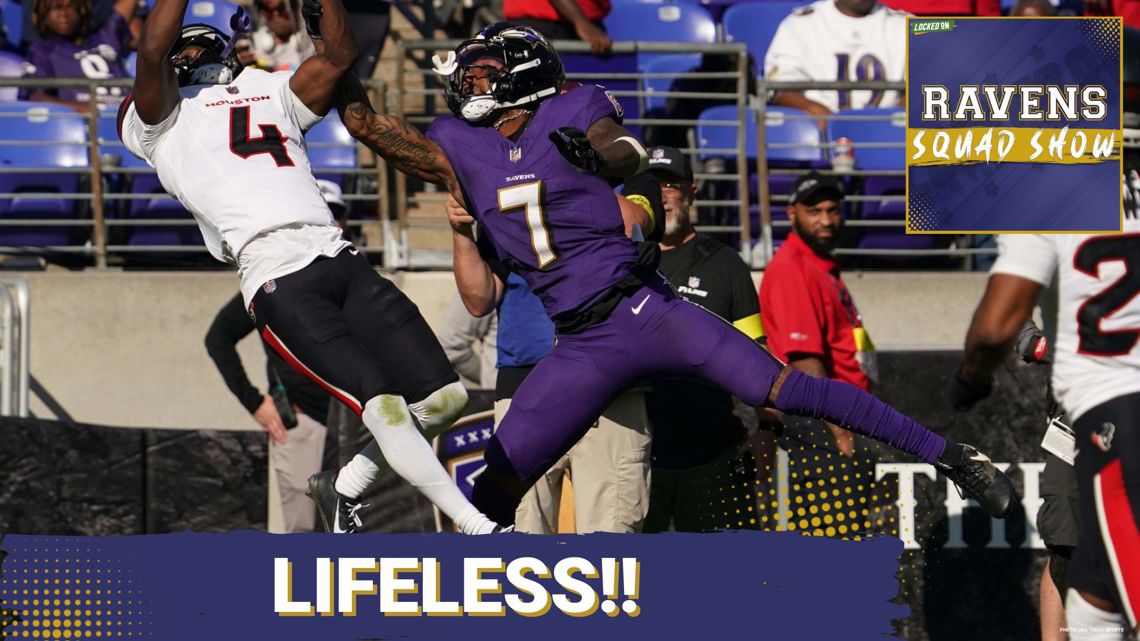 RAVENS SQUAD SHOW: Baltimore Ravens EMBARRASSED after LIFELESS showing ...