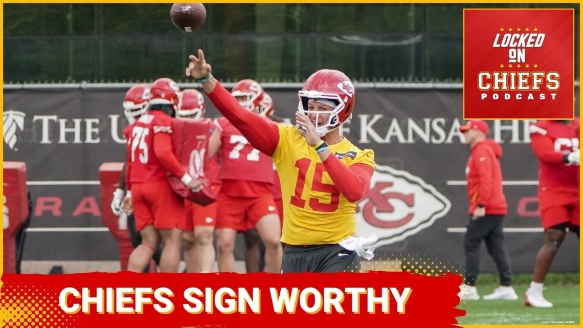 Chiefs Sign Worthy, OTA's End Tomorrow! | wfmynews2.com