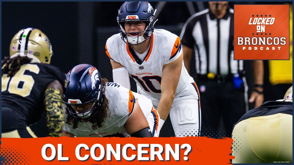 Bo Nix FINISHES STRONG, Denver Broncos OL's CONCERNING Trends An Issue ...