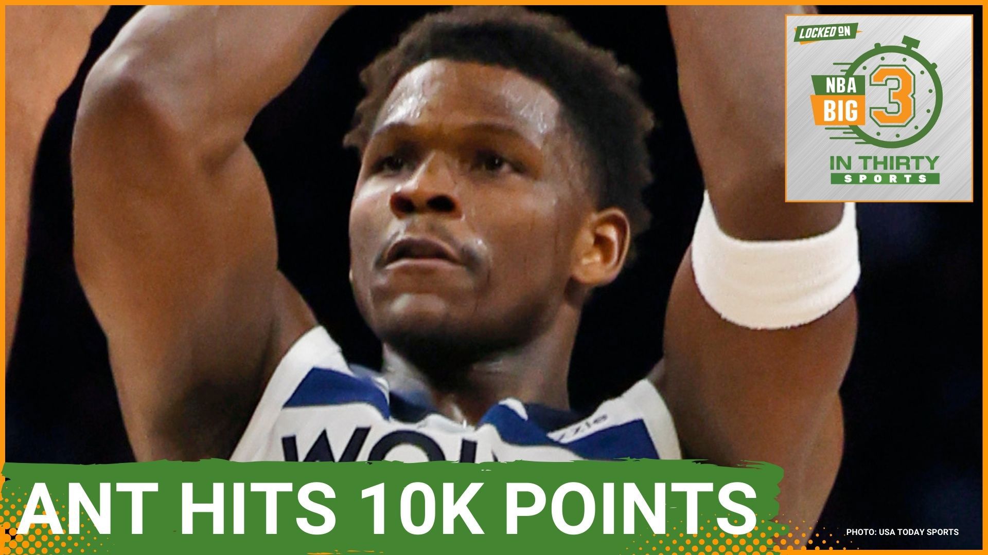 Timberwolves BEAT THE CAVS As Ant Hits 10,000 Points | The Big 3 in 30 ...