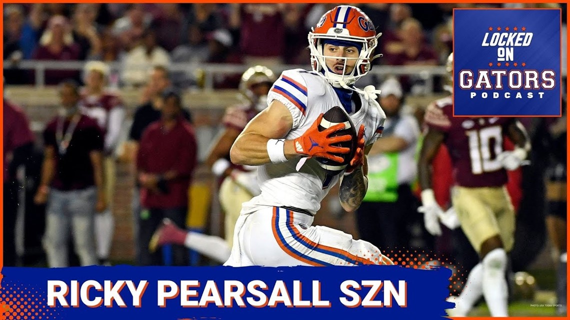Ricky Pearsall Leading Florida Gators Wide Receivers in 2023 Season for ...