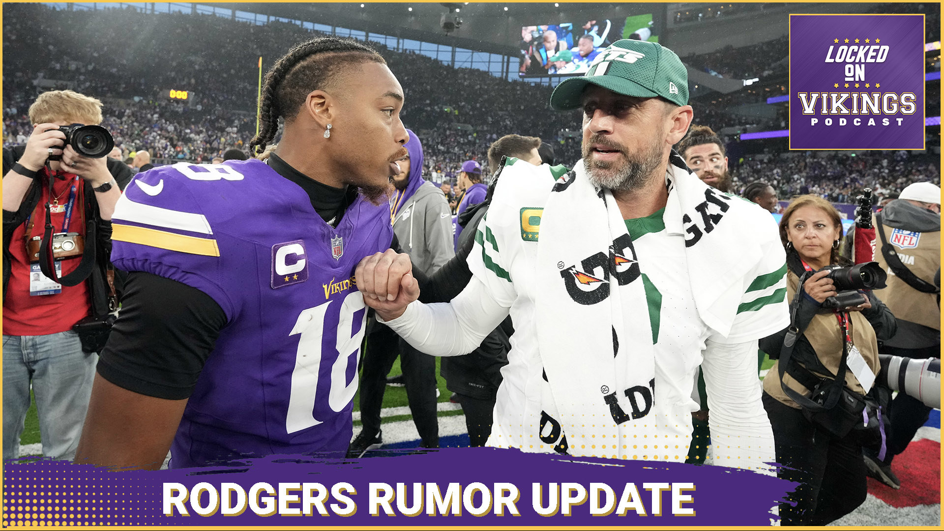 REPORT: Aaron Rodgers, Minnesota Vikings Rumors Cooling Down | wfmynews2.com