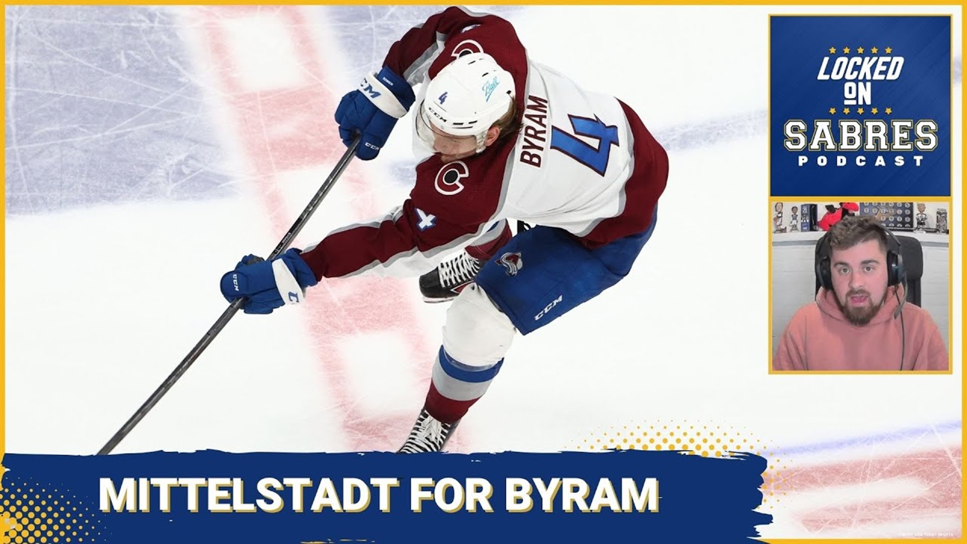 Sabres trade Mittelstadt to Avalanche for Bowen Byram! | wfmynews2.com