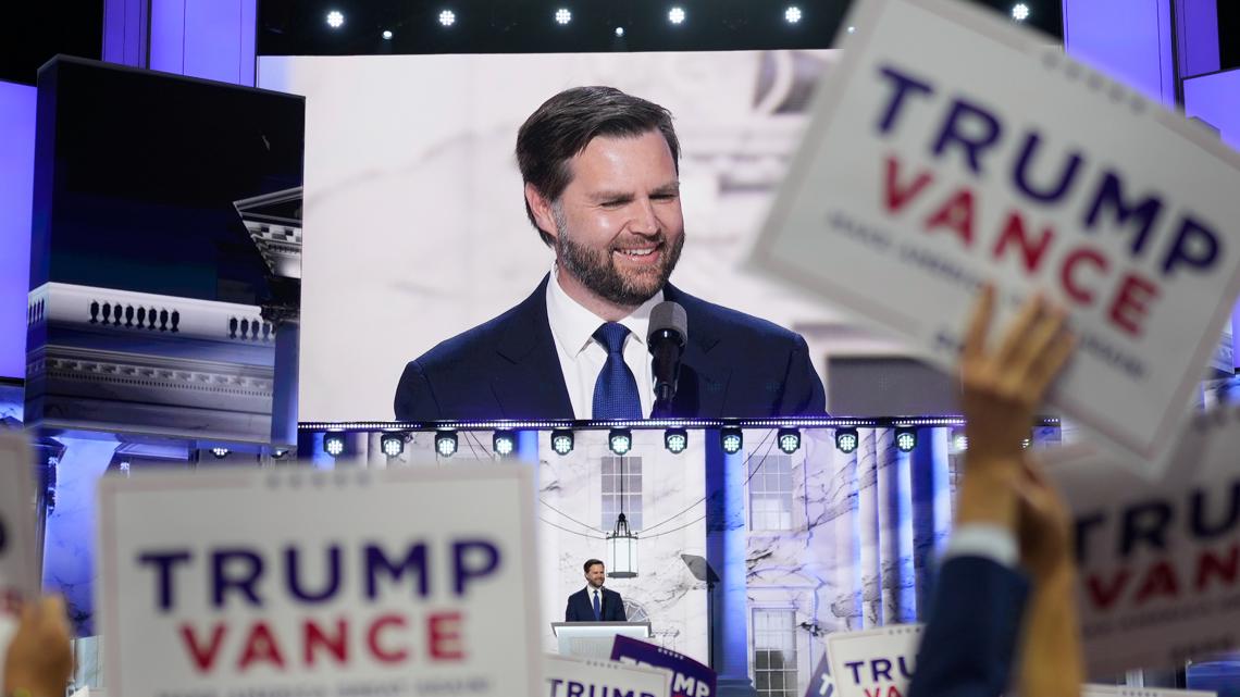 Fact-checking claims from Trump VP pick JD Vance’s RNC speech ...