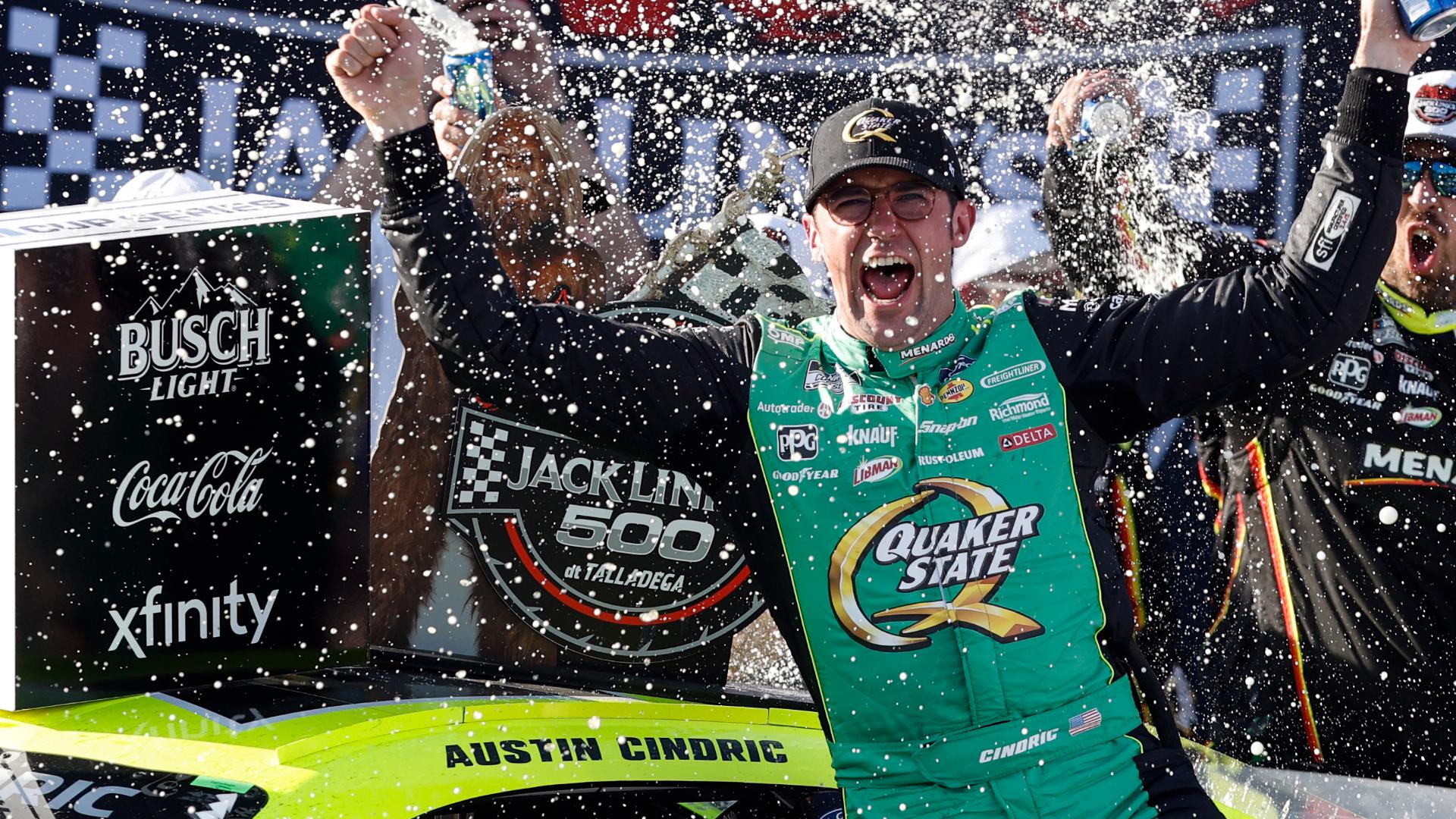 Austin Cindric wins NASCAR Talladega race over Ryan Preece | wfmynews2.com