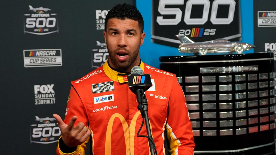 Bubba Wallace says he doesn't care if Trump comes to Daytona 500 ...