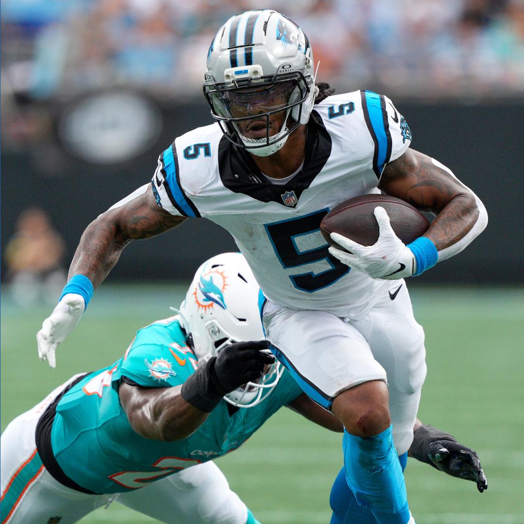 Panthers pull off comeback win over Dolphins as Dowdle rushes for 200 ...
