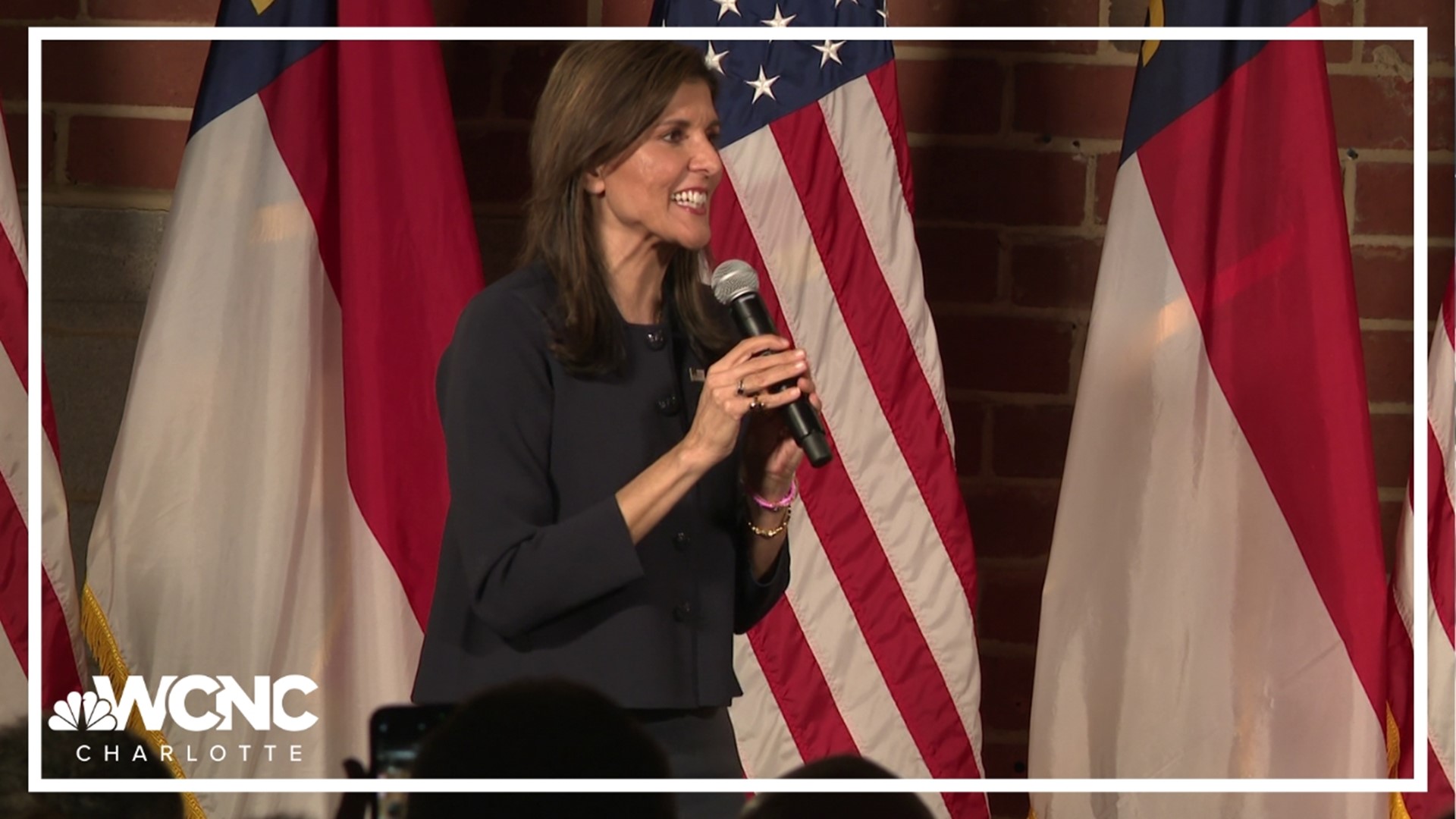 Nikki Haley in Charlotte for Super Tuesday primary | wfmynews2.com