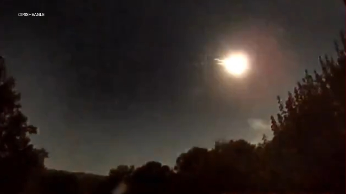 Meteor seen over Tennessee, North Carolina | wfmynews2.com