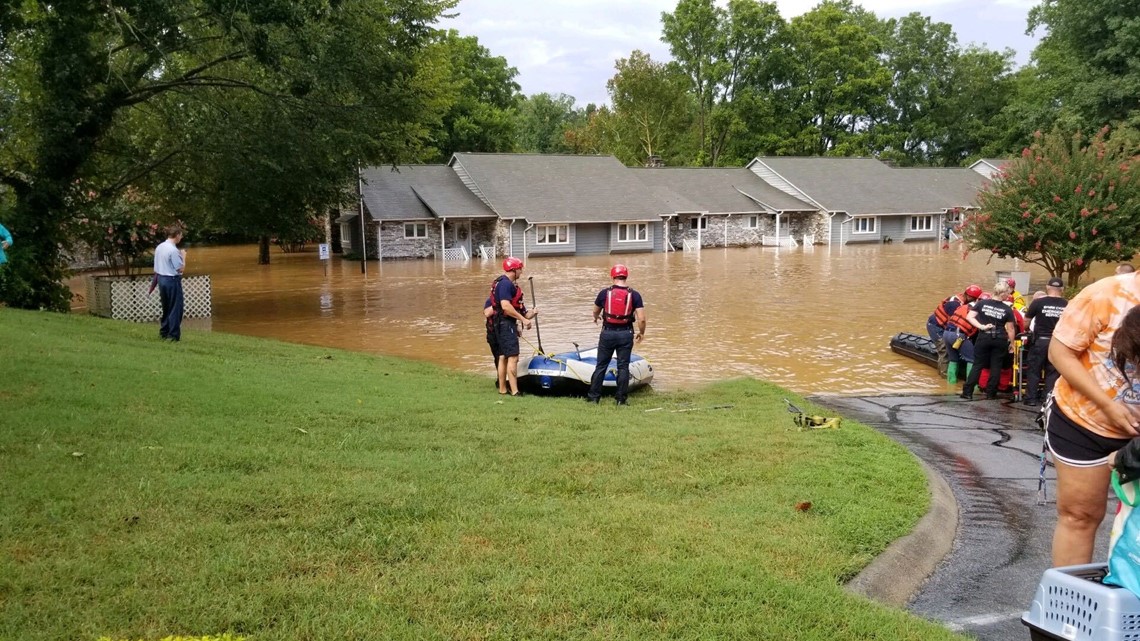 Salisbury, NC flash flooding leads to water rescues | wfmynews2.com