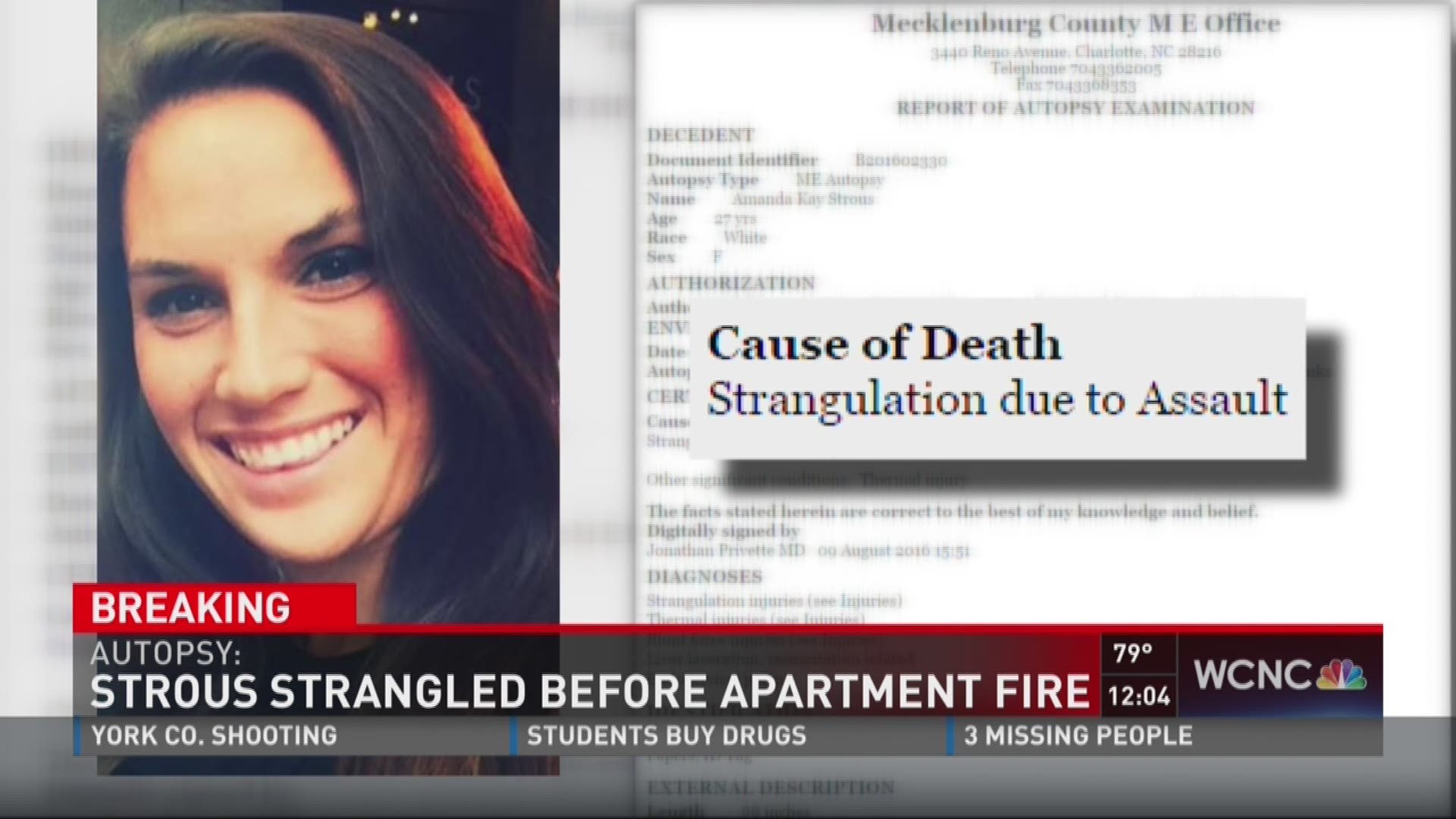 Autopsy: Charlotte Woman Strangled To Death | wfmynews2.com