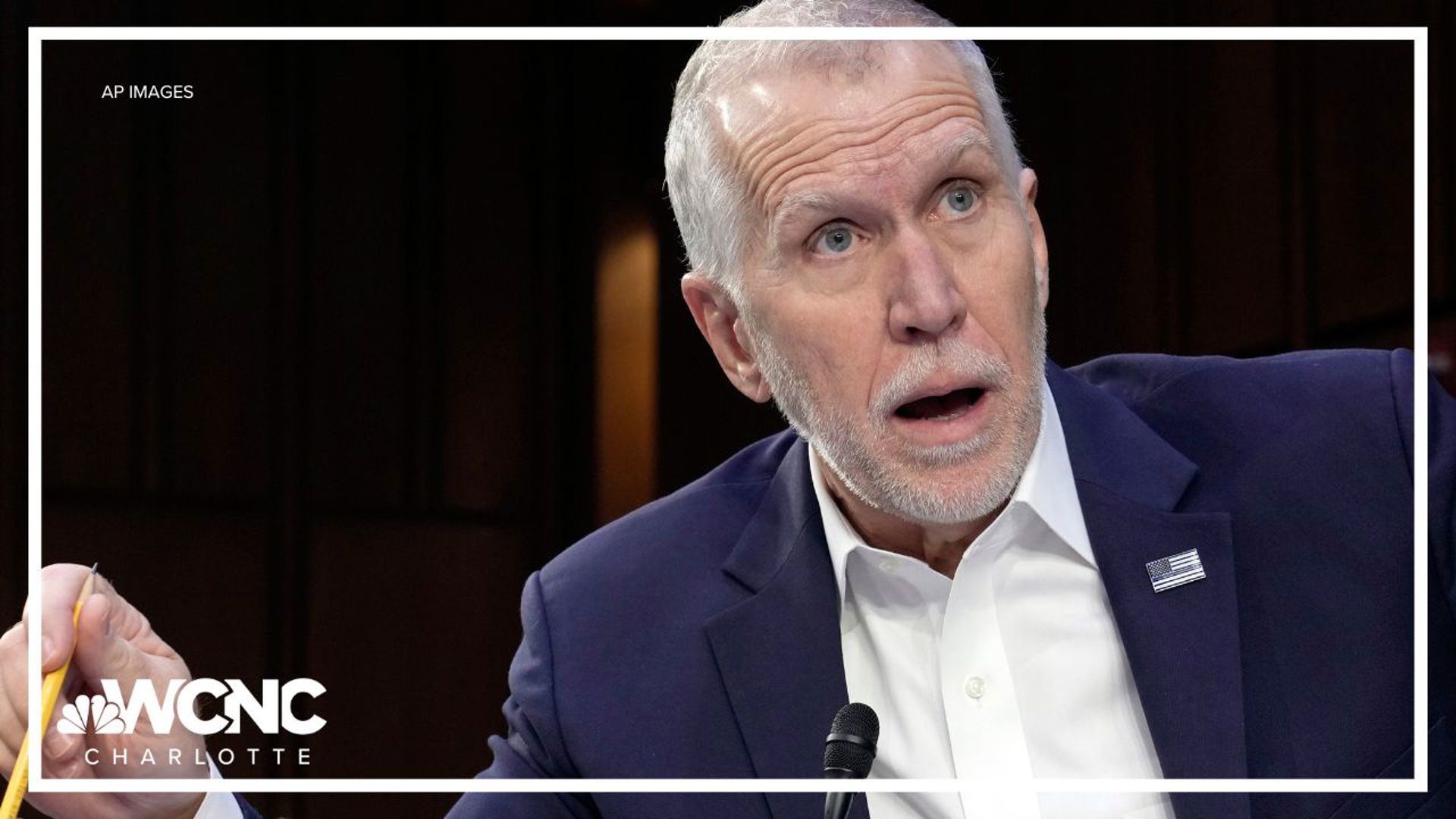 Man pleads guilty to threatening to kill Sen. Thom Tillis | wfmynews2.com