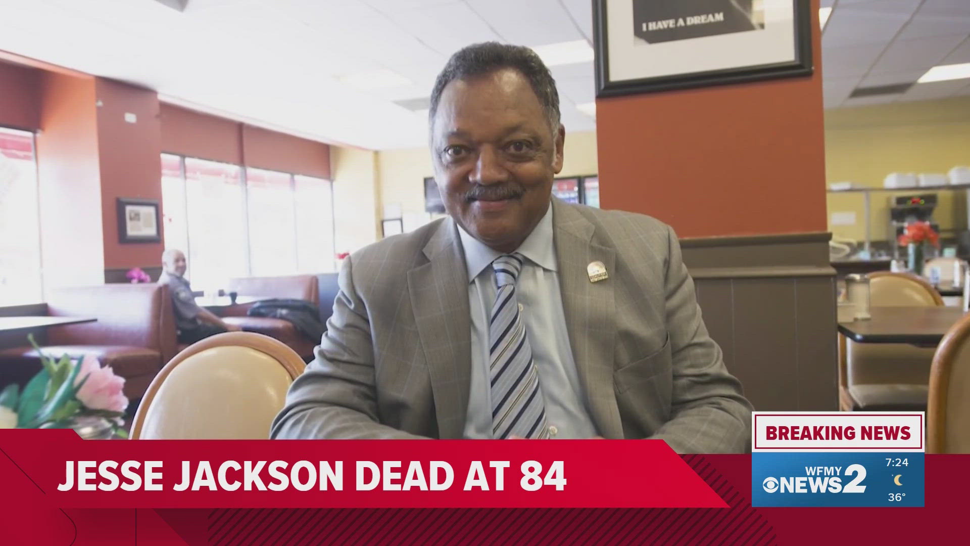 Civil rights activist Rev. Jesse Jackson dies at 84 | wfmynews2.com