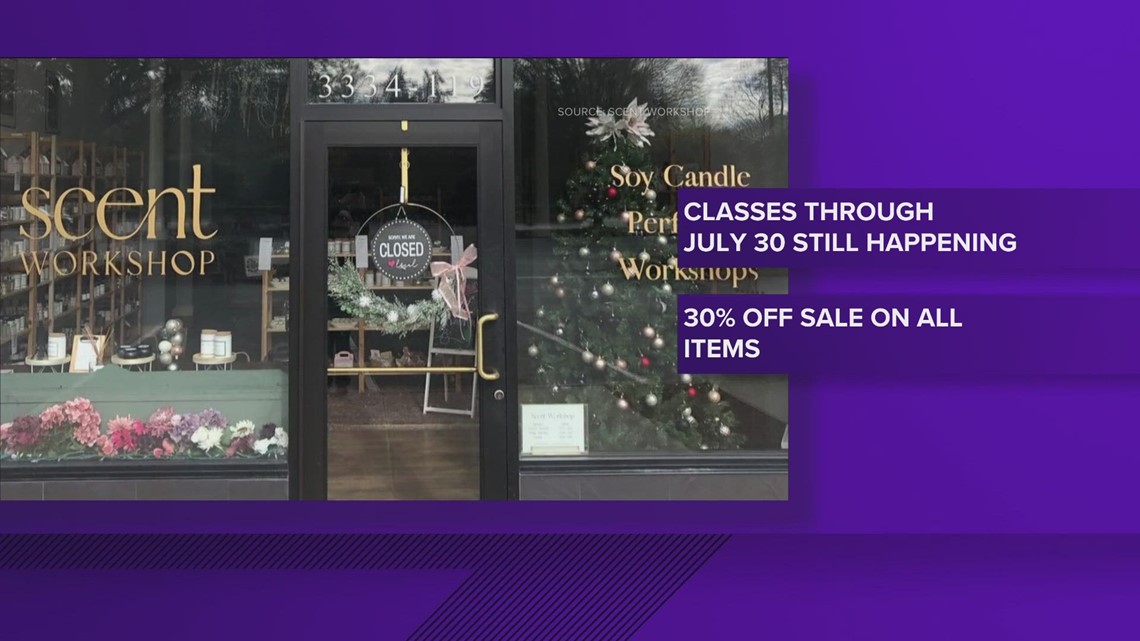 The Scent Workshop closing in the Friendly Center | wfmynews2.com
