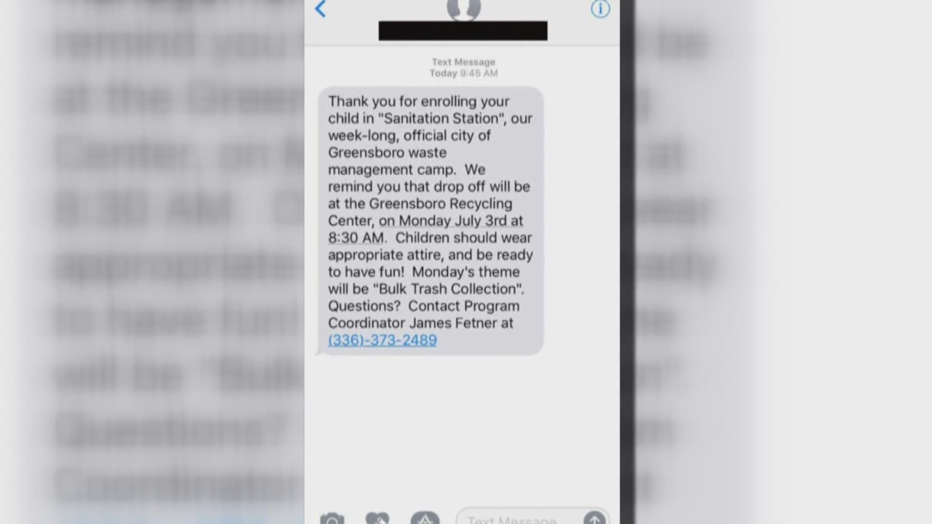 Fake Summer Camp Warning in Greensboro | wfmynews2.com