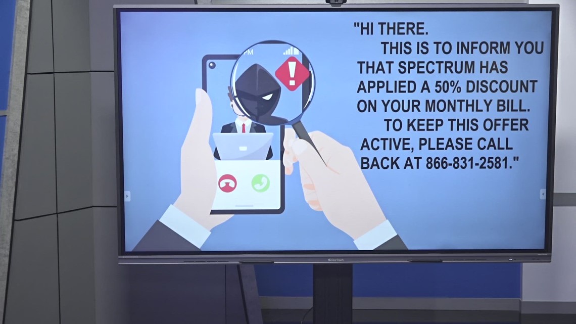 Spectrum call about a 50% off discount is a 'known scam' | wfmynews2.com