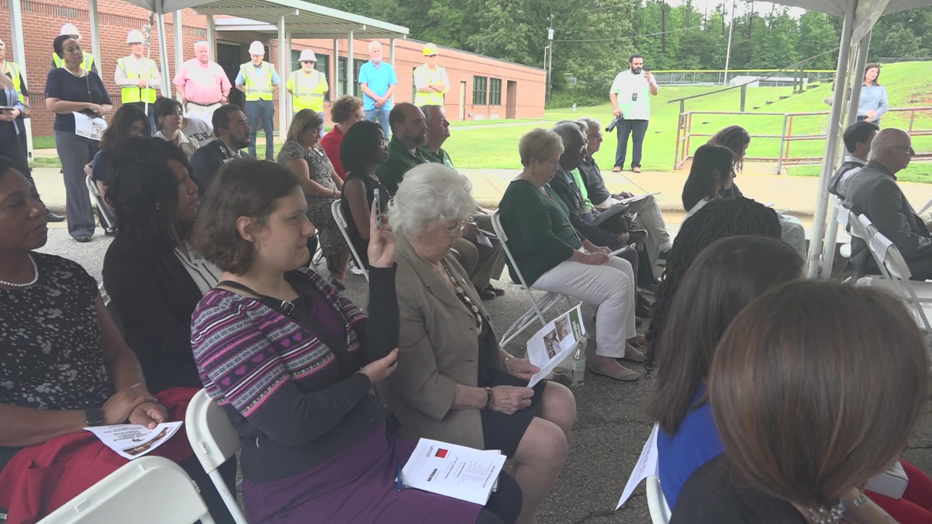 GCS breaks ground on three 2020 bond projects. | wfmynews2.com