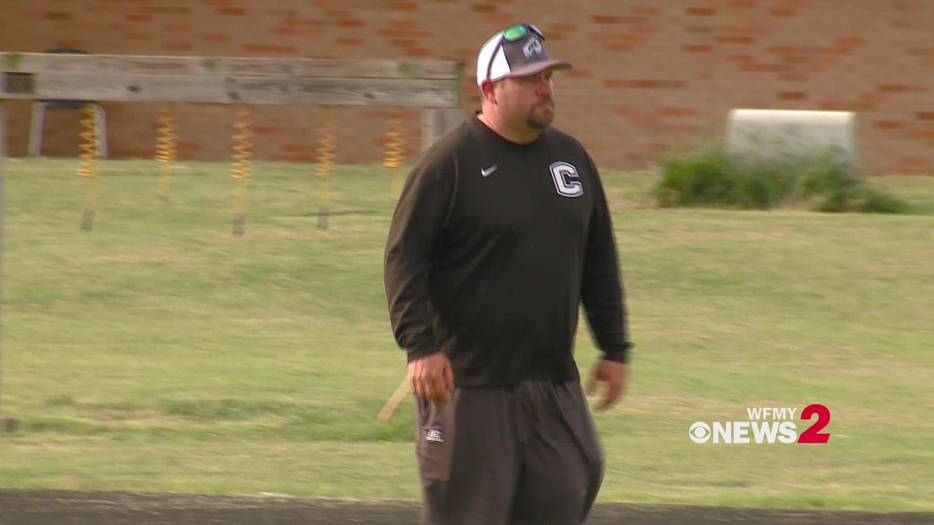 High Point Central head coach on facing Andrews in Game of the Week ...