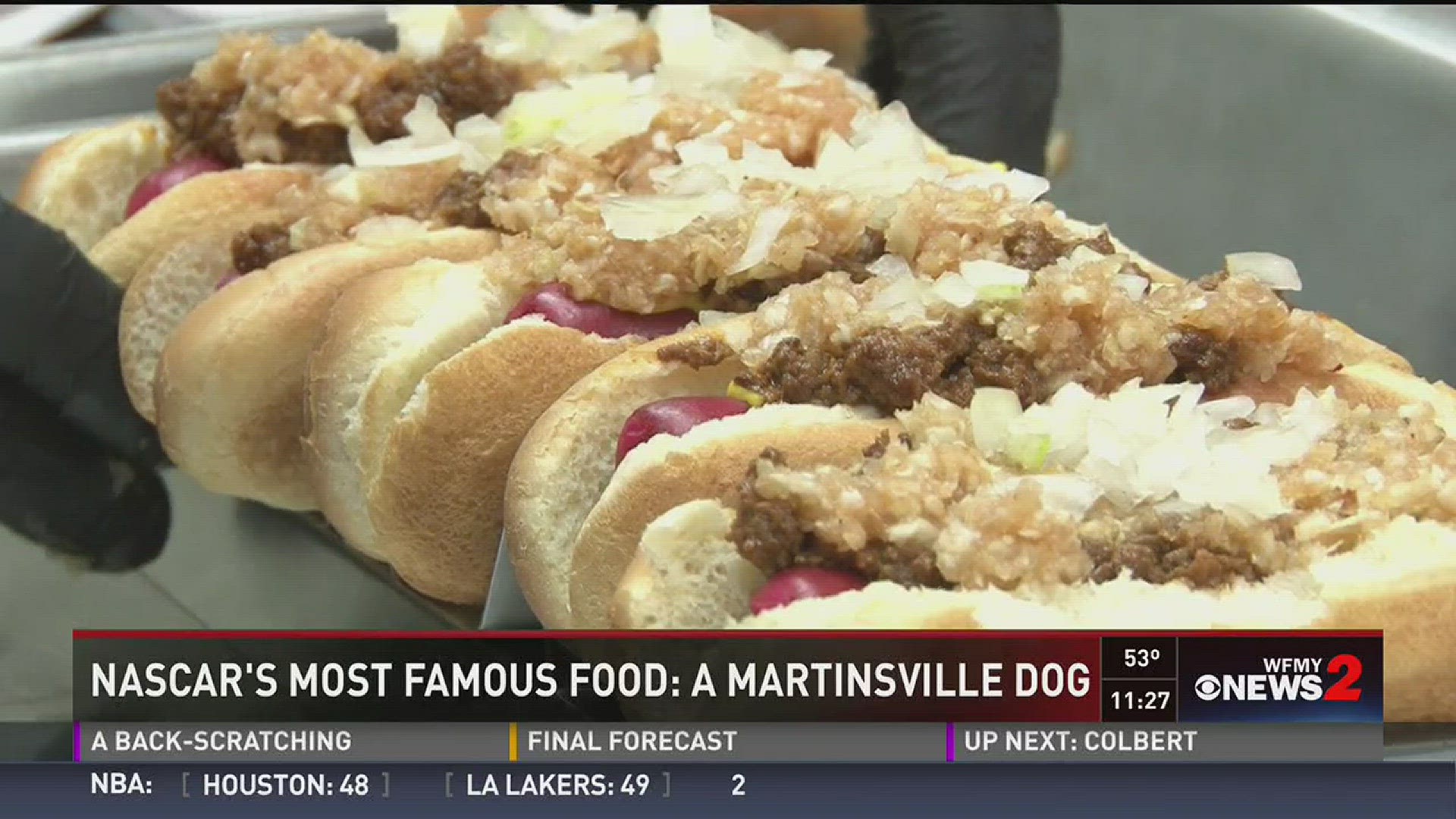 Making A Martinsville Hot Dog | wfmynews2.com