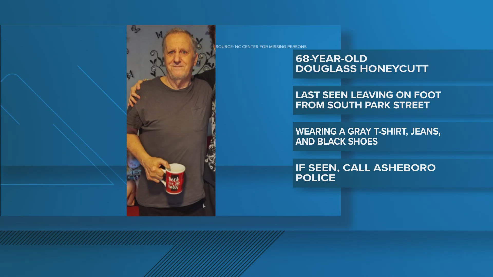 Missing 68-year-old man found safe in Asheboro | wfmynews2.com