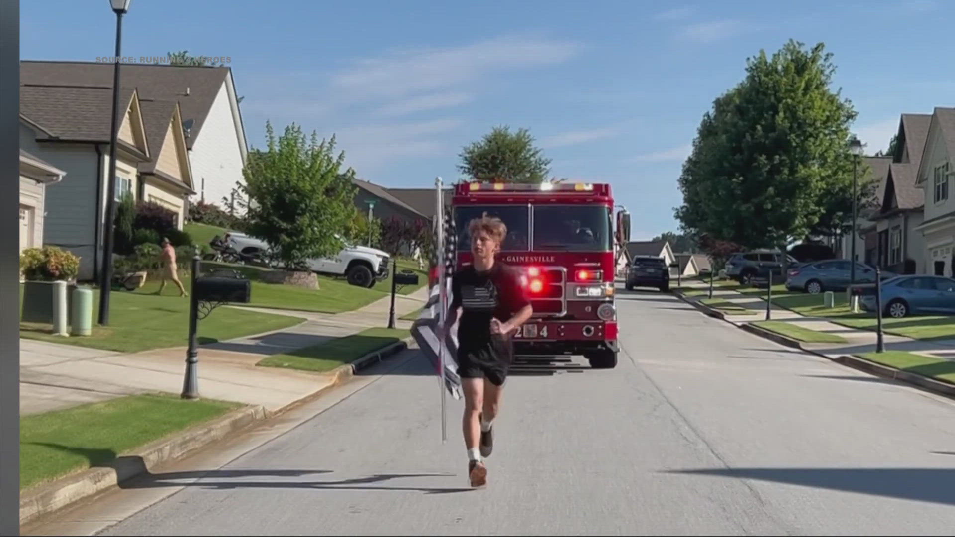 Runner honors fallen firefighter killed in ATV training accident ...