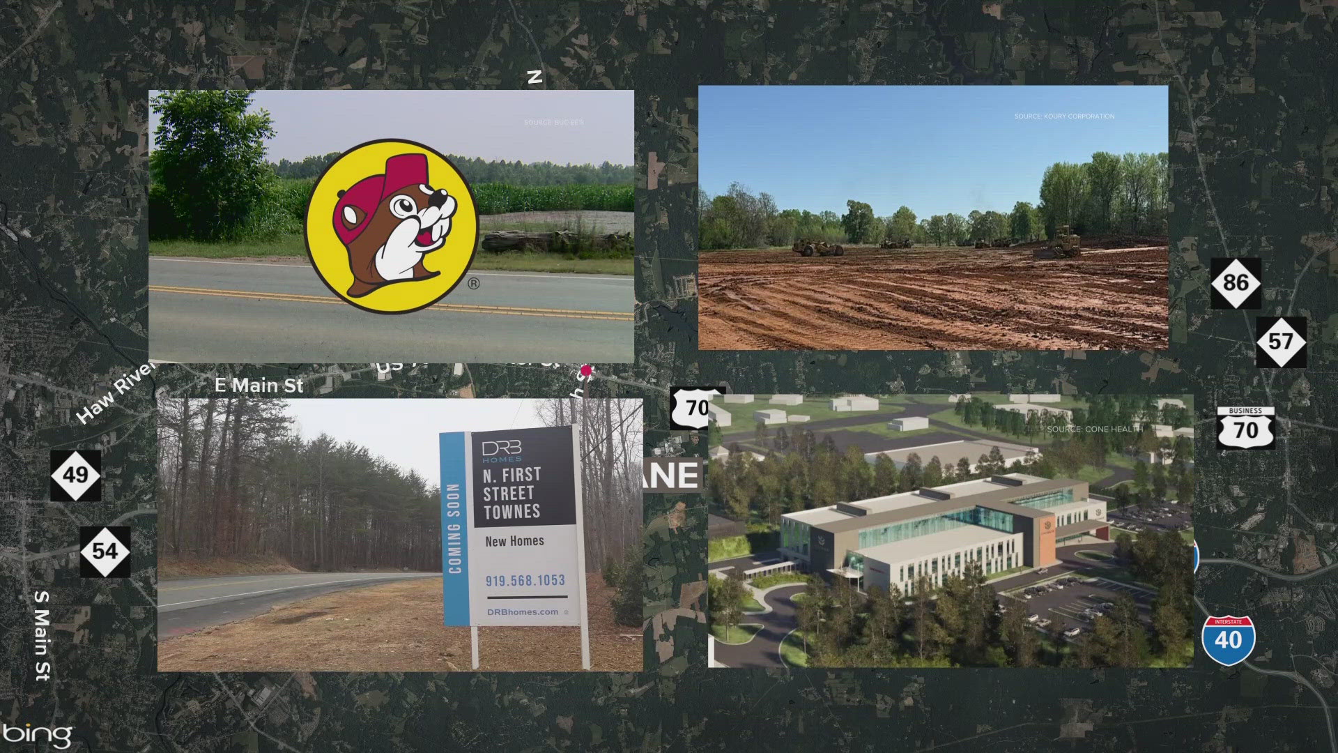 Mebane growth fuels Buc-ee’s, housing, and hospital development boom ...