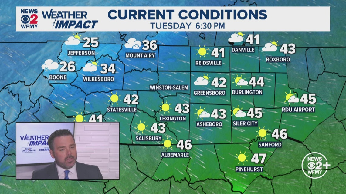 WFMY News 2 Evening Weather Update (March 17, 2026) | wfmynews2.com