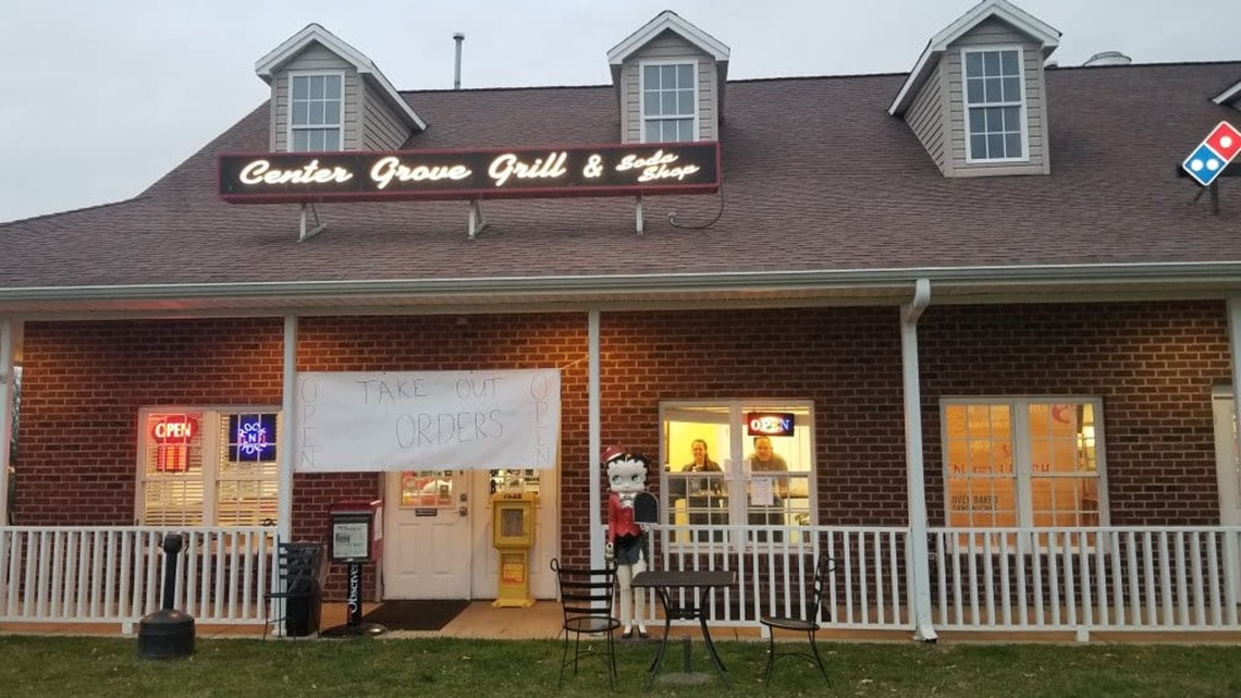 Owner of The Center Grove Grill gets on the roof for charity ...