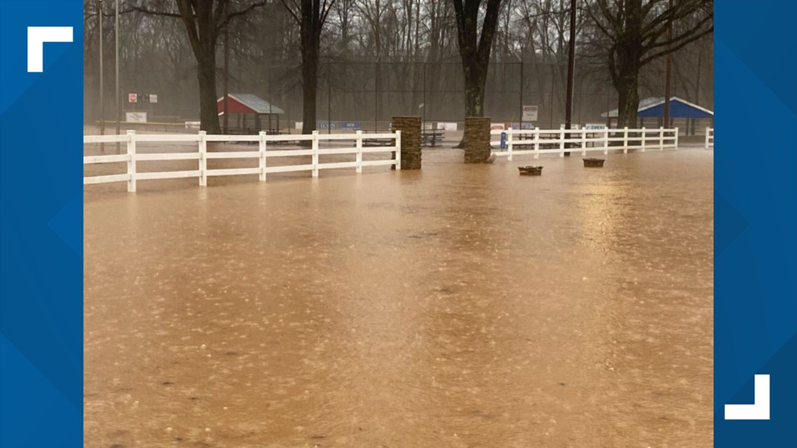 Water, water, everywhere! Look at all the flooding in the Triad ...