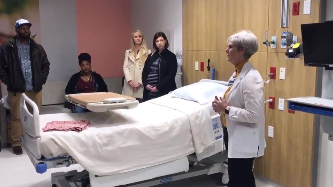 Tours at the new Cone Health Women's & Children's Center at Moses Cone ...