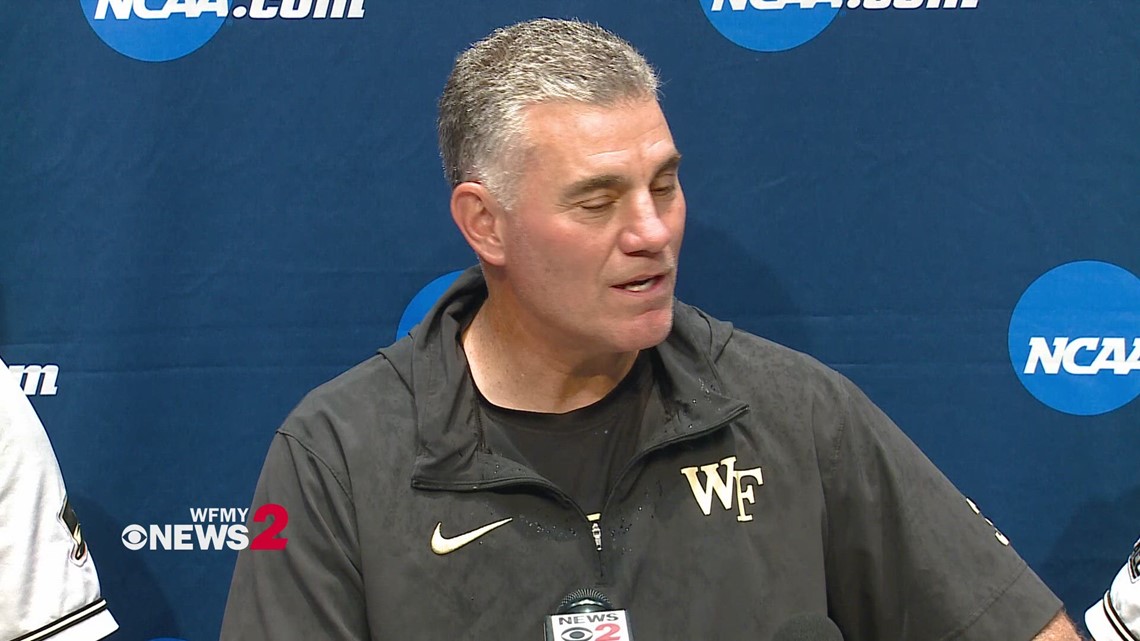 Postgame interview with WFU Head Coach Tom Walter | wfmynews2.com