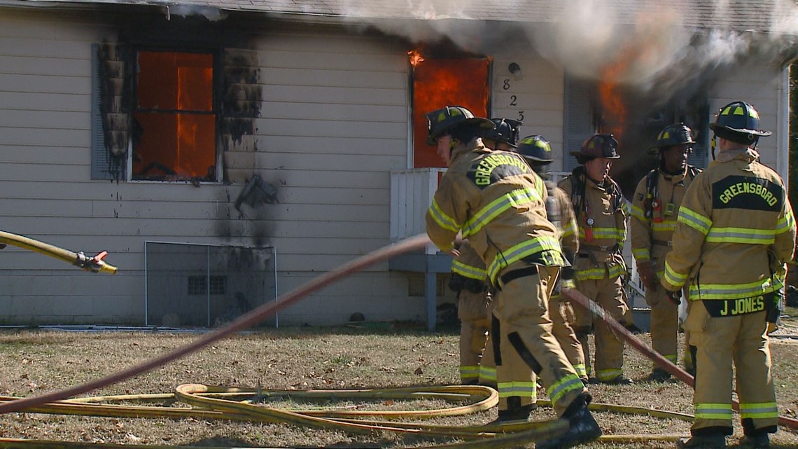 New Class of Greensboro Fire Recruits Battle First Live Fire During ...