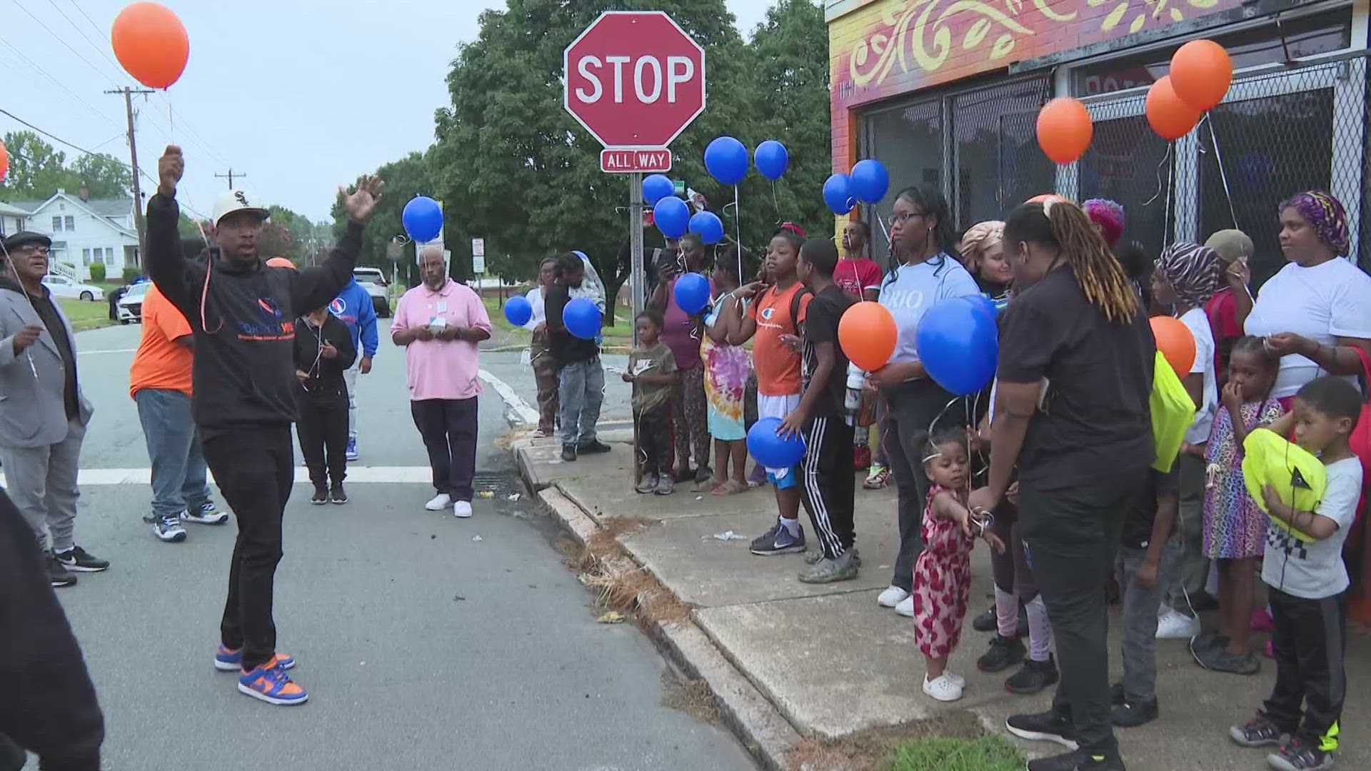 Community members come together at balloon release to honor 3 shooting ...