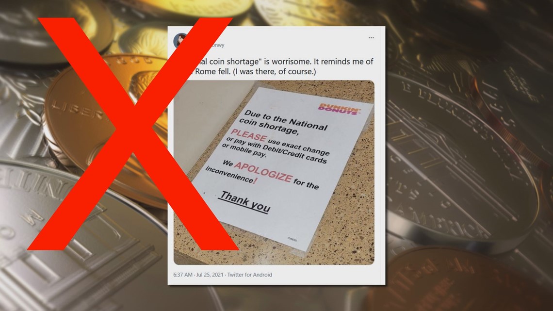 VERIFY: Coin shortage is not real. But circulation problem is ...