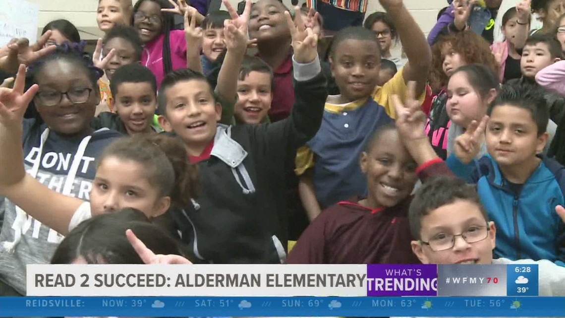 Read 2 Succeed: Alderman Elementary School | wfmynews2.com