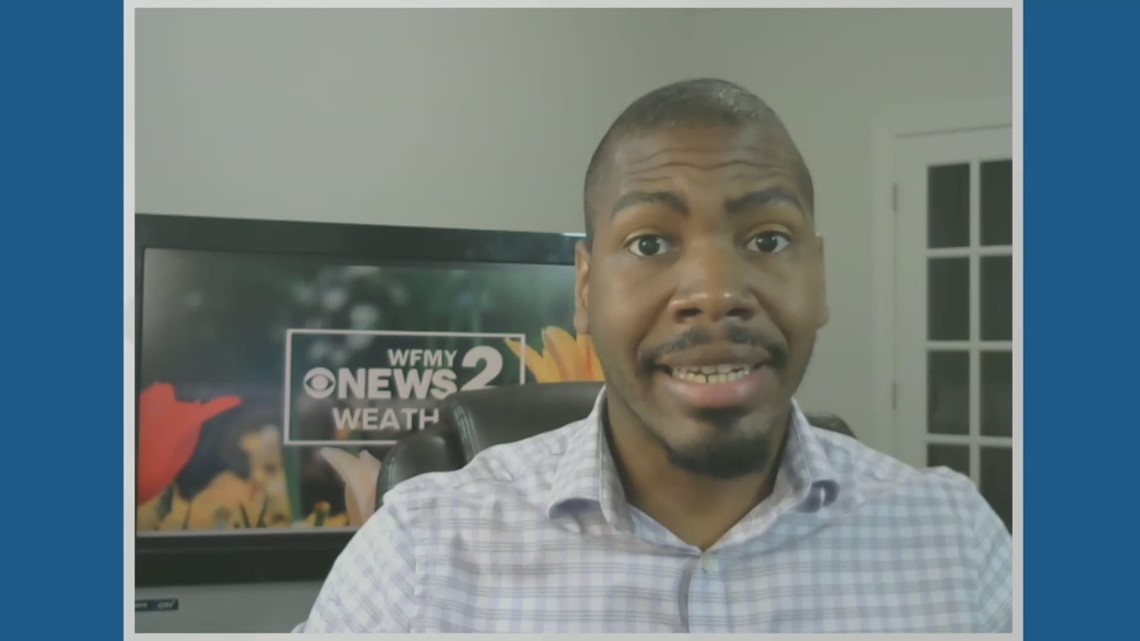 Terran Kirksey Thursday AM Forecast | wfmynews2.com