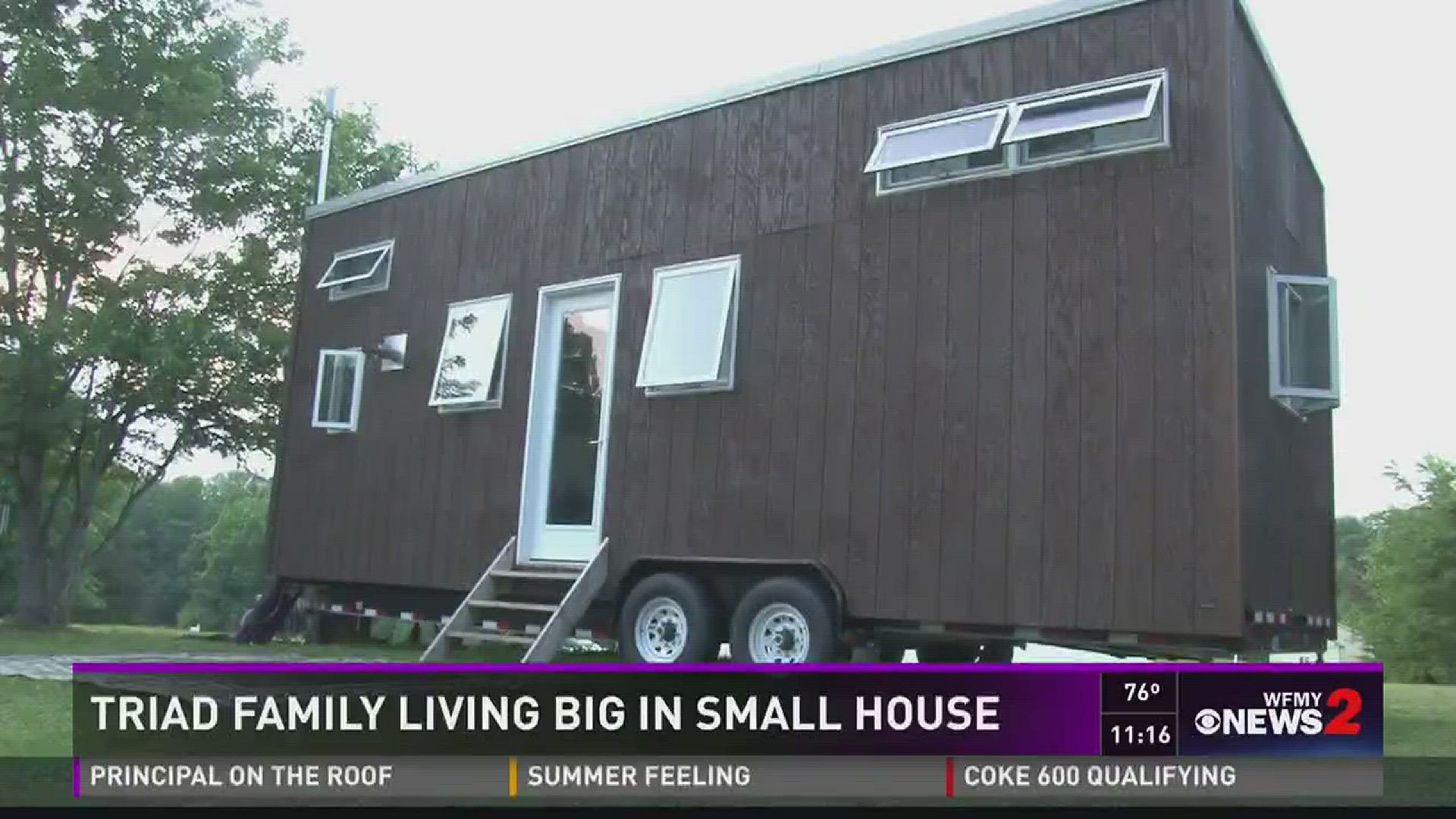 Triad Family's Tiny House to be Featured on National TV | wfmynews2.com