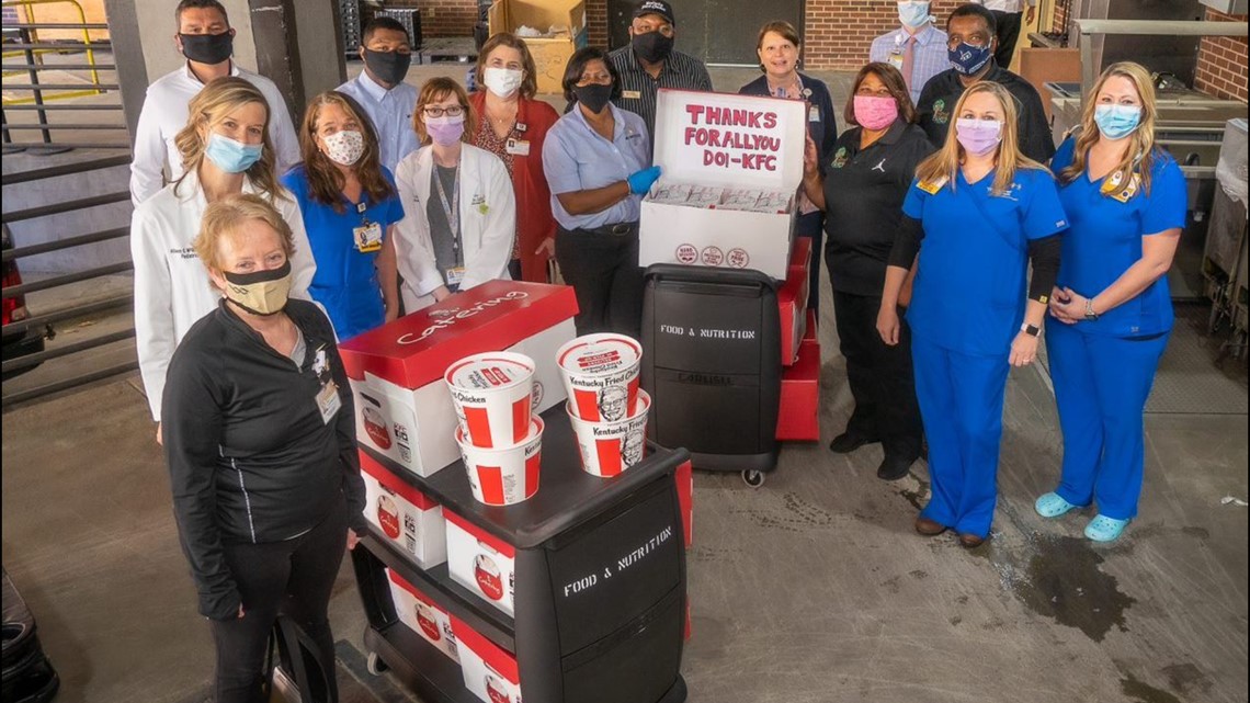 Wake Forest Baptist Medical Center workers get free KFC meals ...