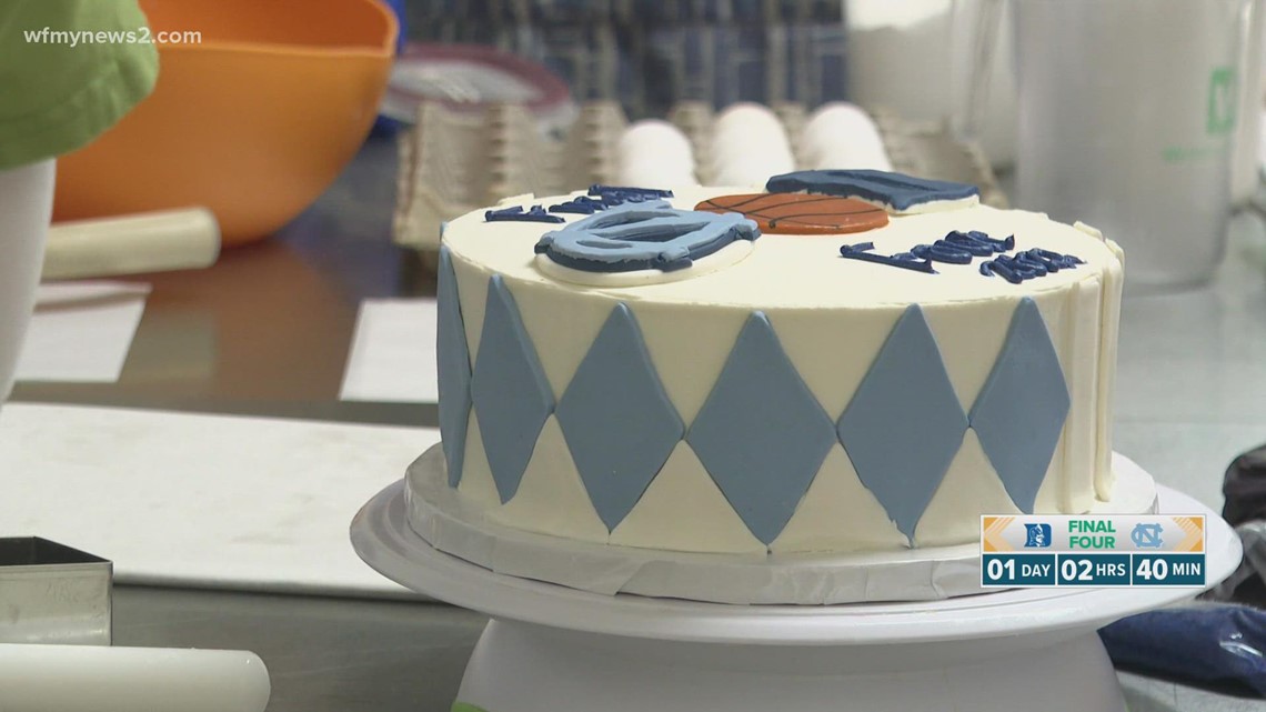 Greensboro bakery makes cake for Duke, UNC Final Four game | wfmynews2.com