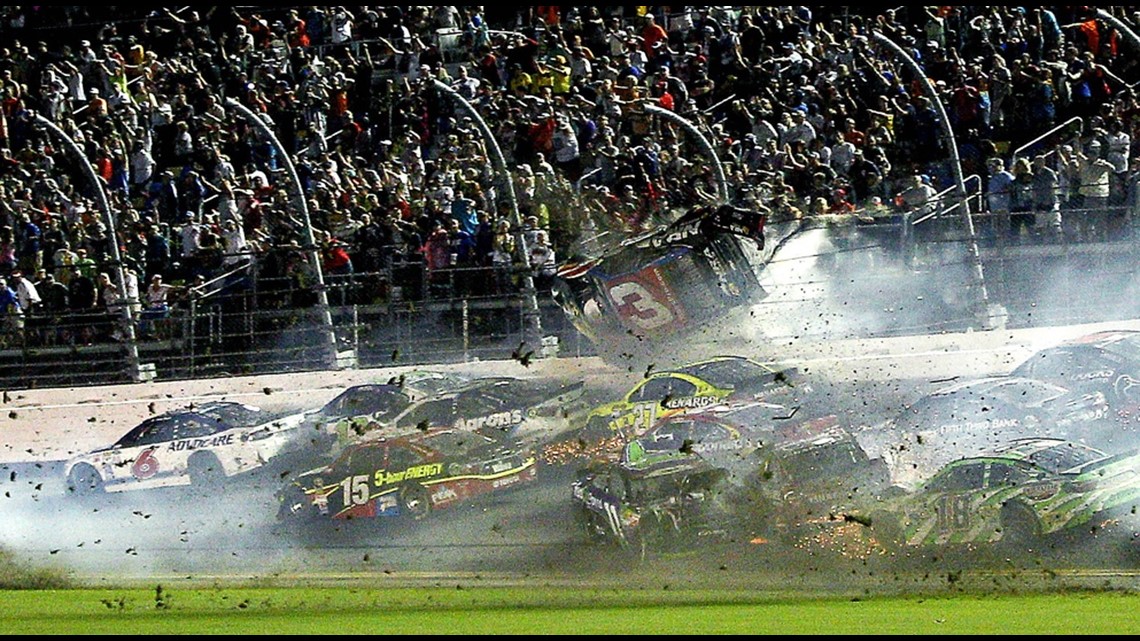 Austin Dillon In Horrifying Crash; Five Fans Injured | wfmynews2.com