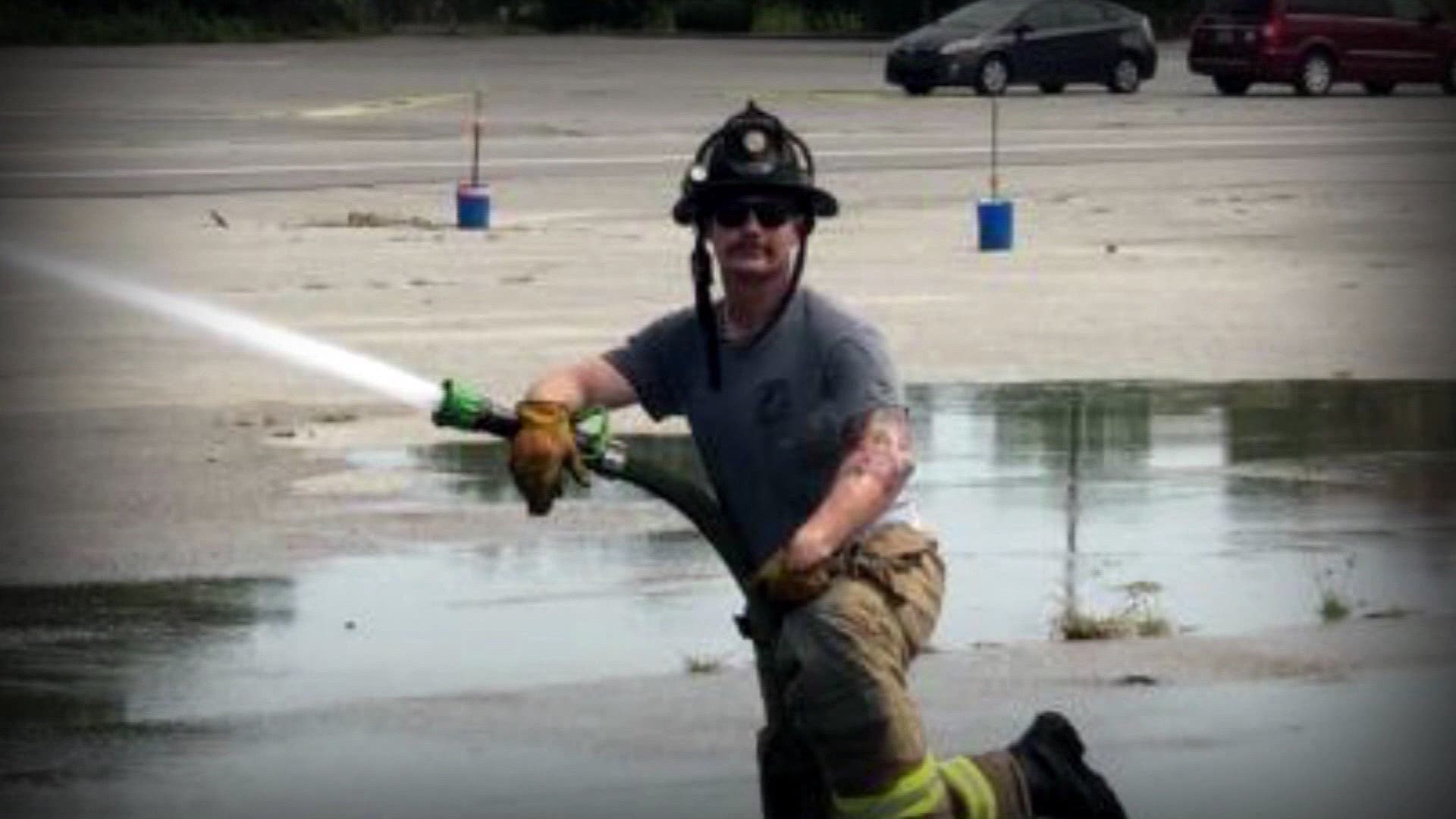 Firefighter Daryl Paul of Panama City Beach has some hot art ...